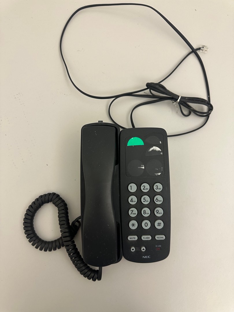 NEC AT-40 corded desktop single line telephone, Mobile Phones & Gadgets ...