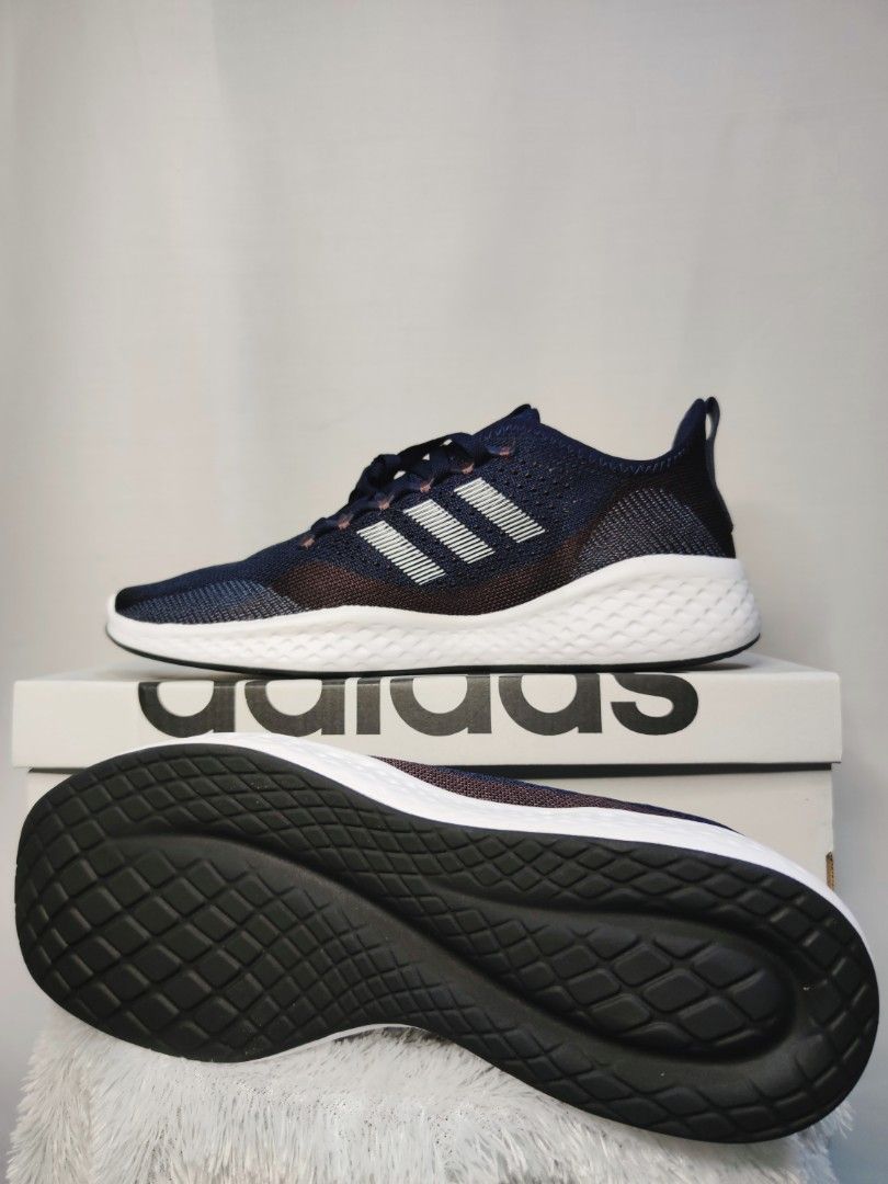 Original Adidas Fluidflow 2.0 Running Shoes Sepatu Lari GW4012, Fesyen ...