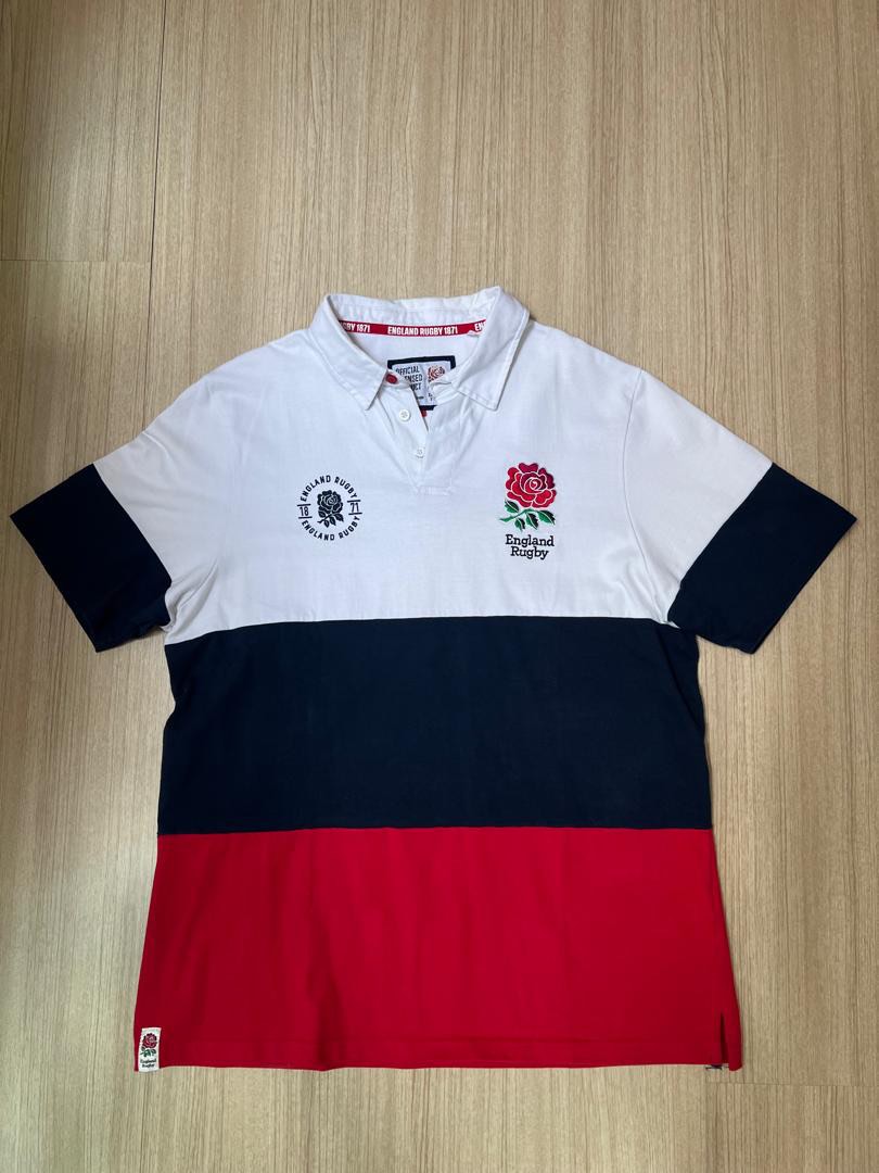 Original England Rugby Polo Shirt, Men's Fashion, Tops & Sets, Tshirts ...