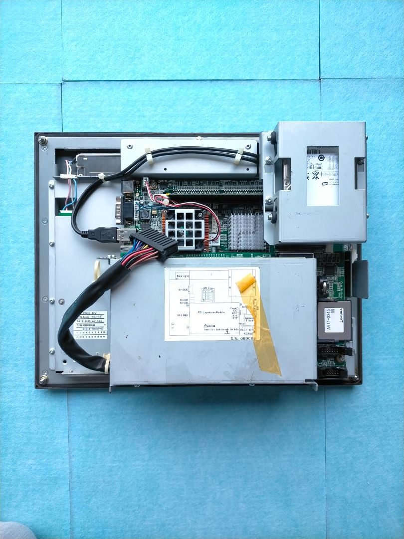 Original OKUMA Operator Screen OSP-P20L-R, Serial Number : 080068 ...
