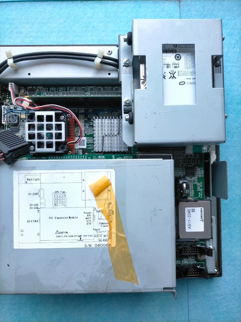 Original OKUMA Operator Screen OSP-P20L-R, Serial Number : 080068 ...