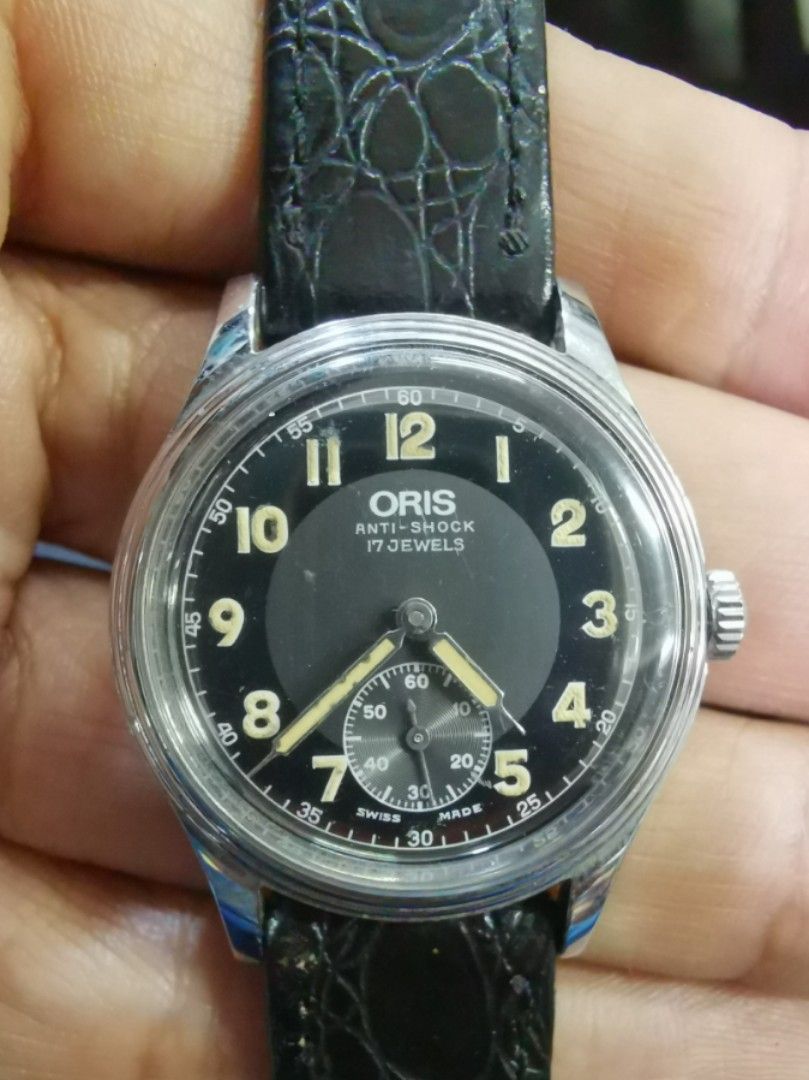 ORIS vintage watch case size 31mm manaul winding, Men's Fashion ...