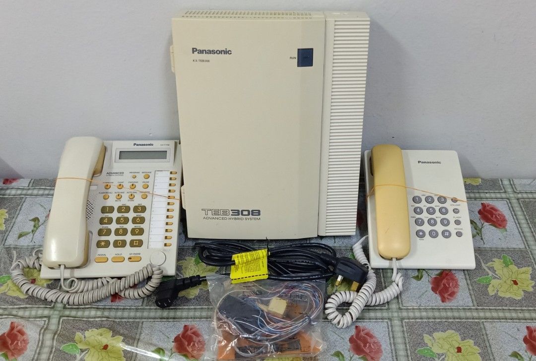 Panasonic PABX System (Model KX-TEB308ML) with accessories - FESTIVE ...