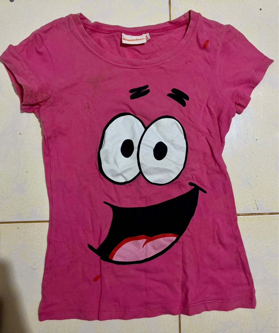 Patrick Star Shirt, Women's Fashion, Tops, Shirts on Carousell