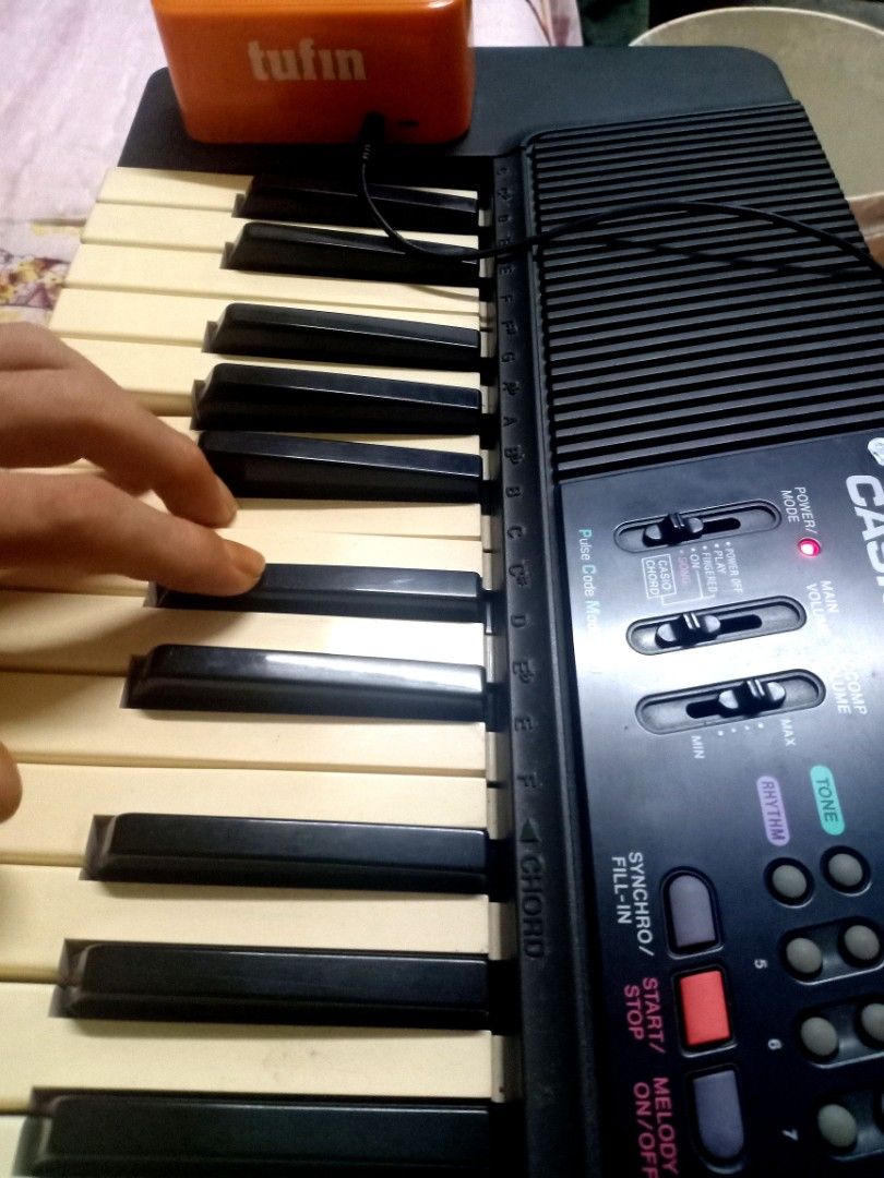 Piano elektrik/keyboard lama Casio ctk200(separuh rosak/semi faulty ...