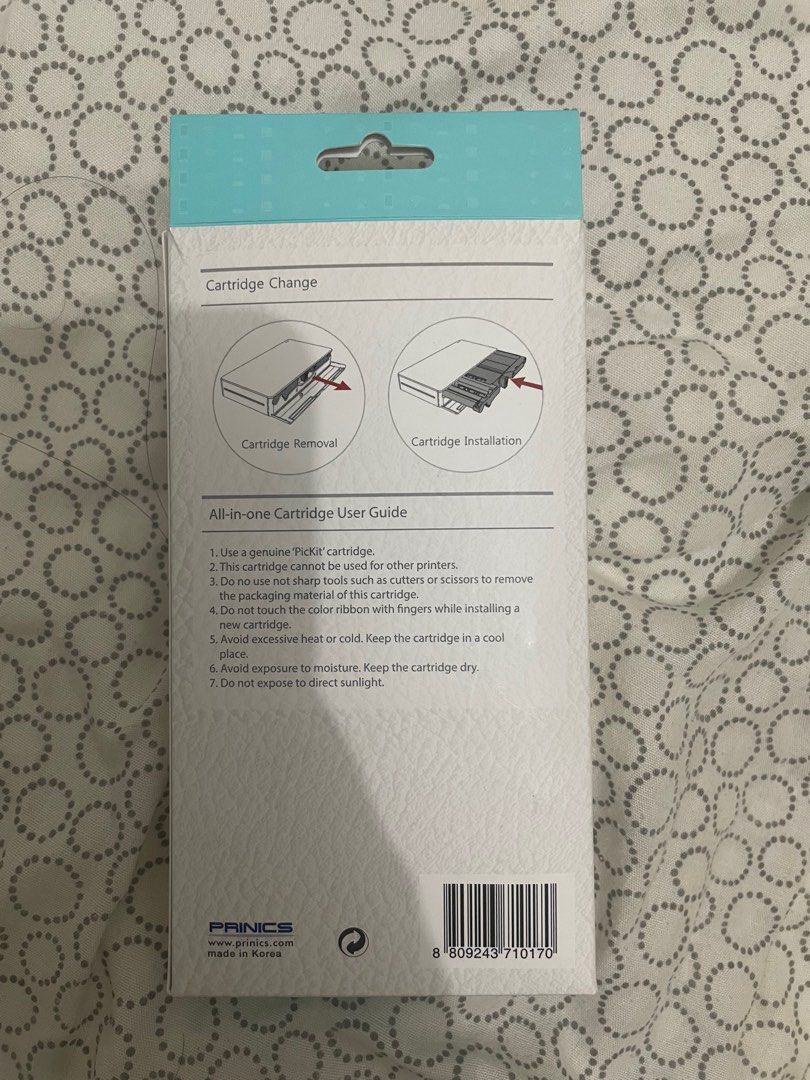PICKIT Mobile Photo Printer [All-in-one Cartridge (Ribbon & Paper)] | 54 x 86mm | PRINICS 20 ...