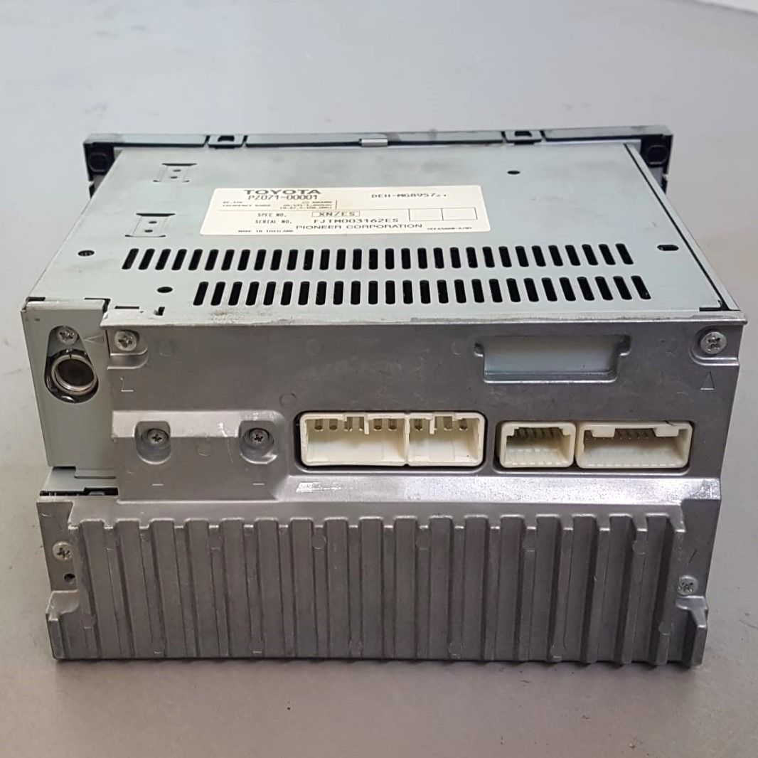 Pioneer x Toyota Music System, TOYOTA Vehicle Receiver, 6 Disc CD, FM ...
