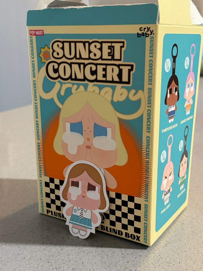 POPMART Crybaby Sunset Concert, Hobbies & Toys, Toys & Games on Carousell
