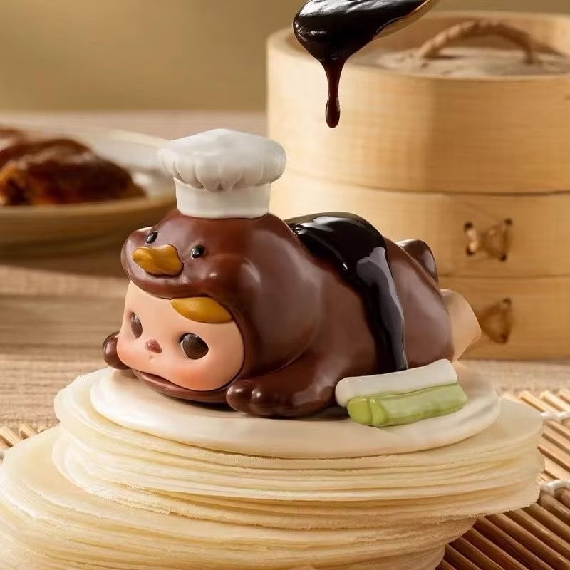 POPMART Pucky The Feast Series Cute Figures POP MART Official ( Roast ...