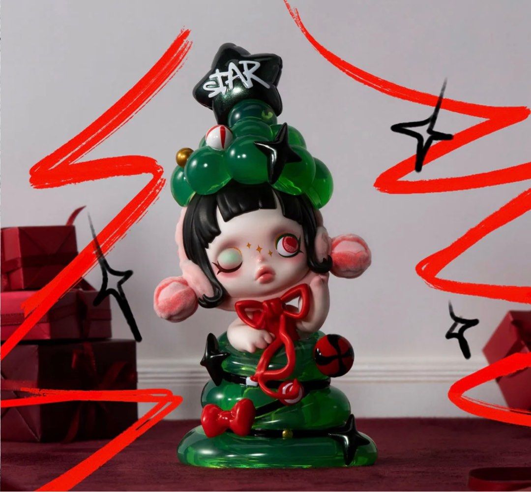 POPMART SKULLPANDA Christmas (Possible Secret!!!), Hobbies & Toys, Toys ...