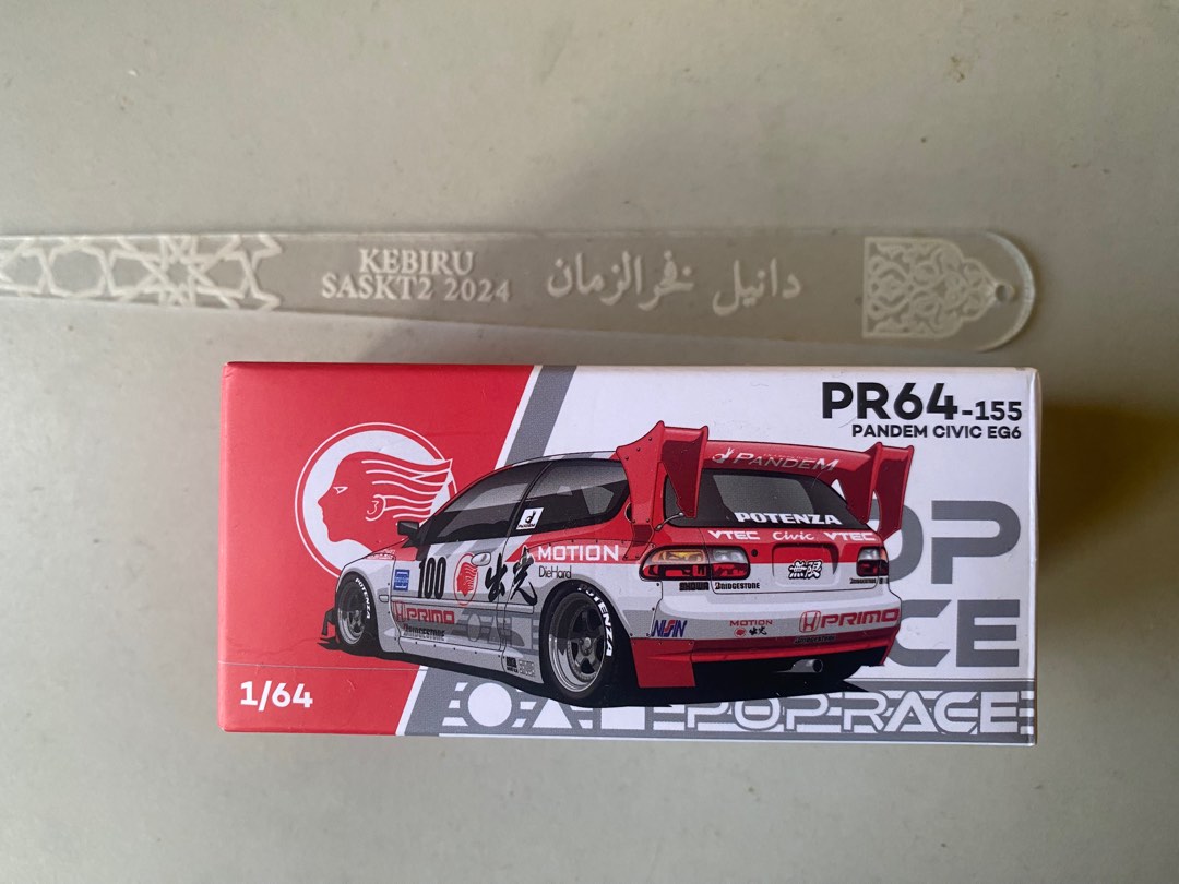 Poprace Pandem Civic EG6 Idemitsu, Hobbies & Toys, Toys & Games on ...