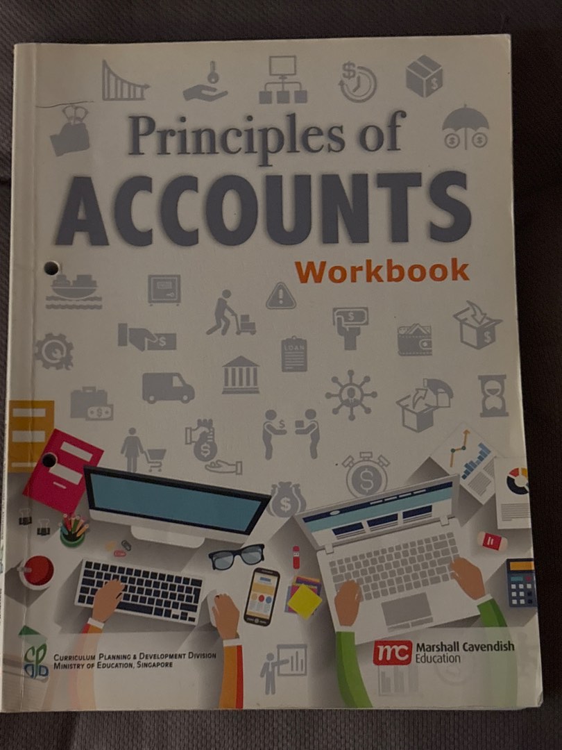 Principles Of Accounts Textbook & Workbook, Hobbies & Toys, Books ...