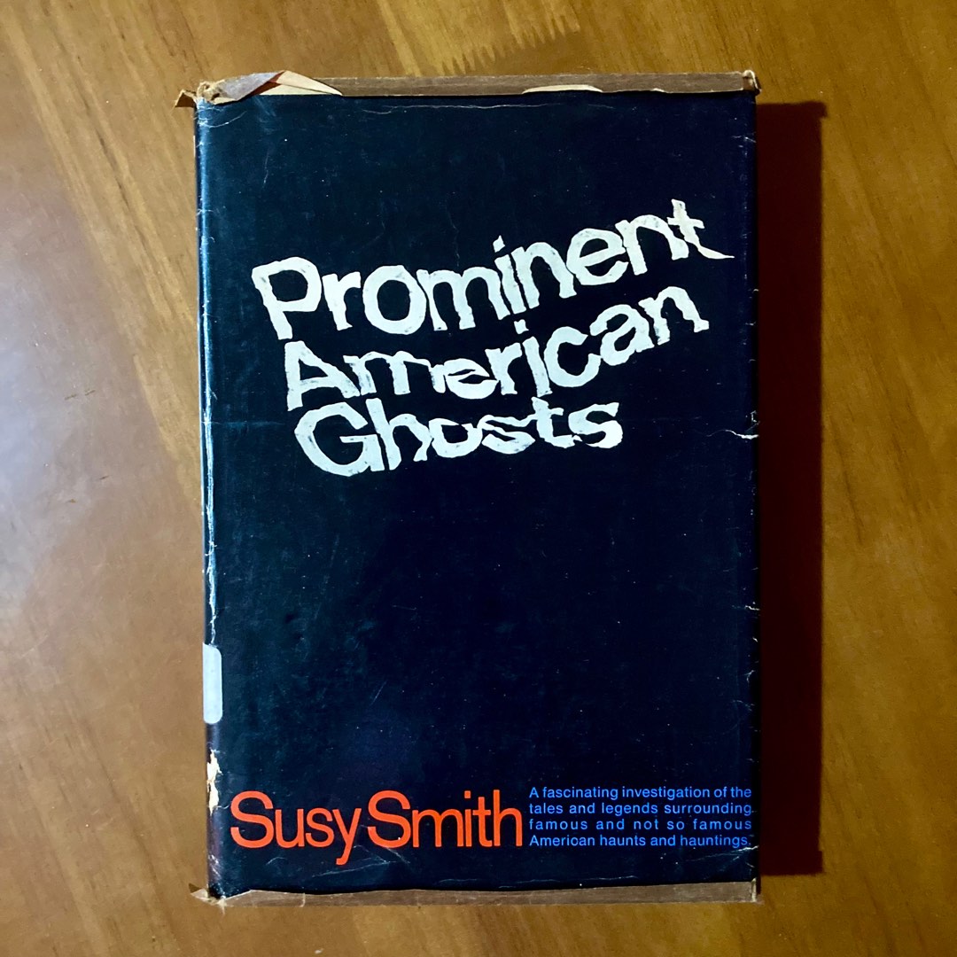 Prominent American Ghosts by Suzy Smith (Vintage), Hobbies & Toys ...