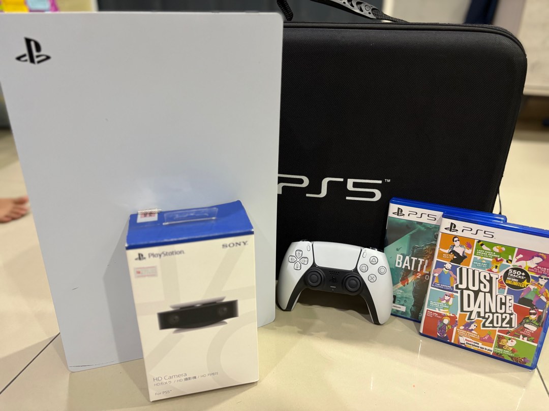 PS5 Disc Full Set with Games, Video Gaming, Video Game Consoles ...