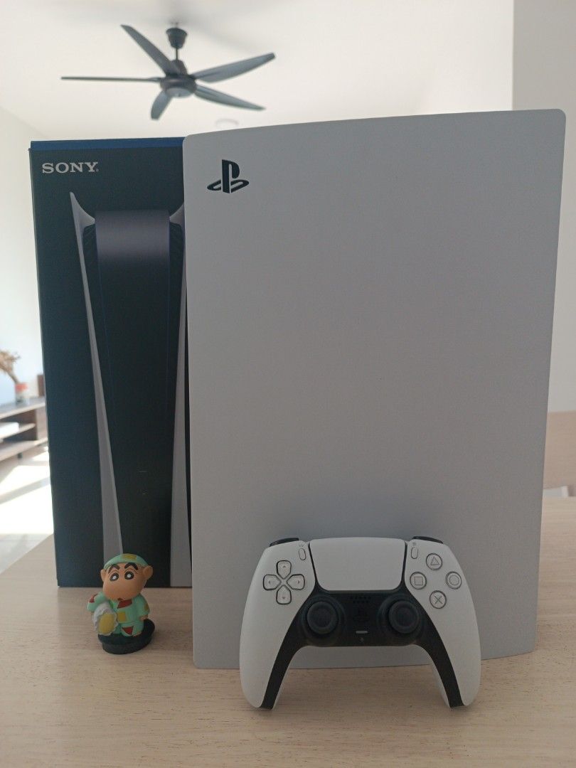 PS5 Fat Digital edition Full Set, Video Gaming, Video Game Consoles ...