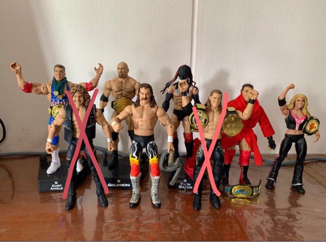 [WHOLE SET CLEARANCE SALE!!! RARE COLLECTION!!] - WWE Mattel Loose ...