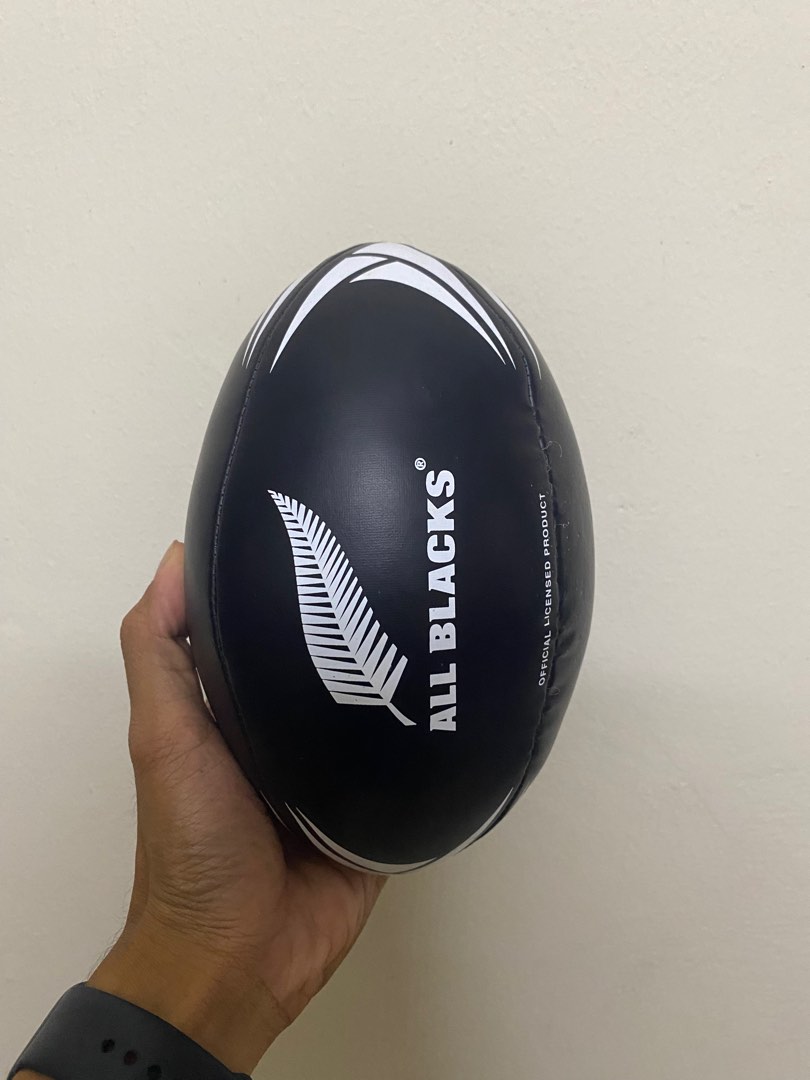All Black Rugby Ball (Merchandise), Sports Equipment, Other Sports ...