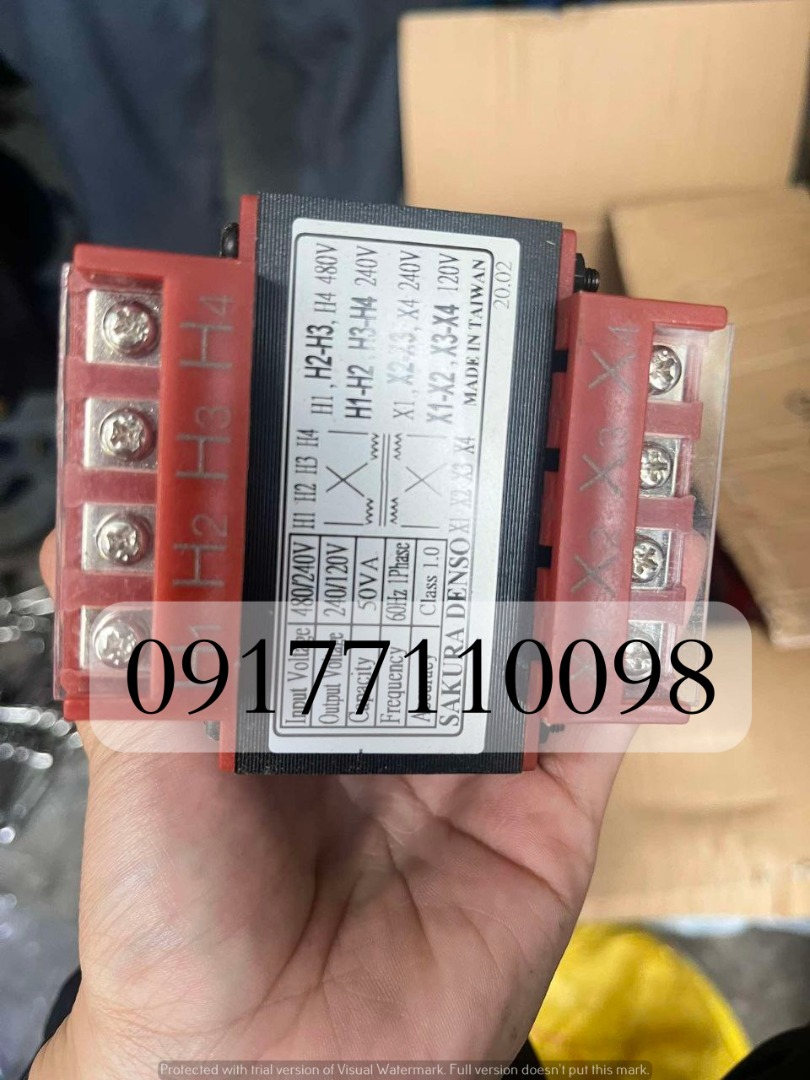 Sakura Denso Control Transformer, Commercial & Industrial, Construction ...