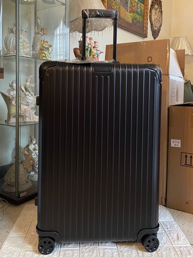 SAME DAY DELIVERY!! Full Aluminum Black Check In Large 30 Suitcase ...