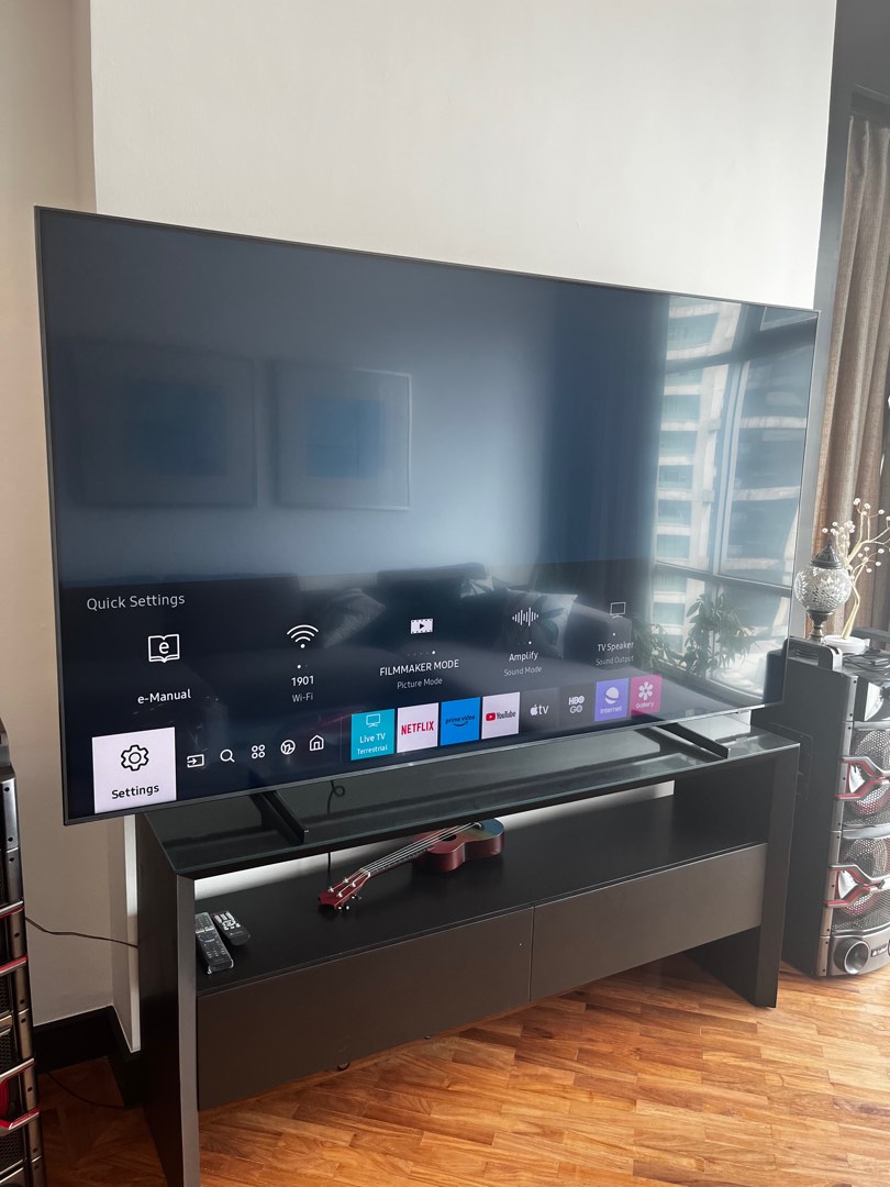 Samsung 85 inch TV Samsung UA85DU8100GXXP 85in Crystal UHD 4K, TV ...