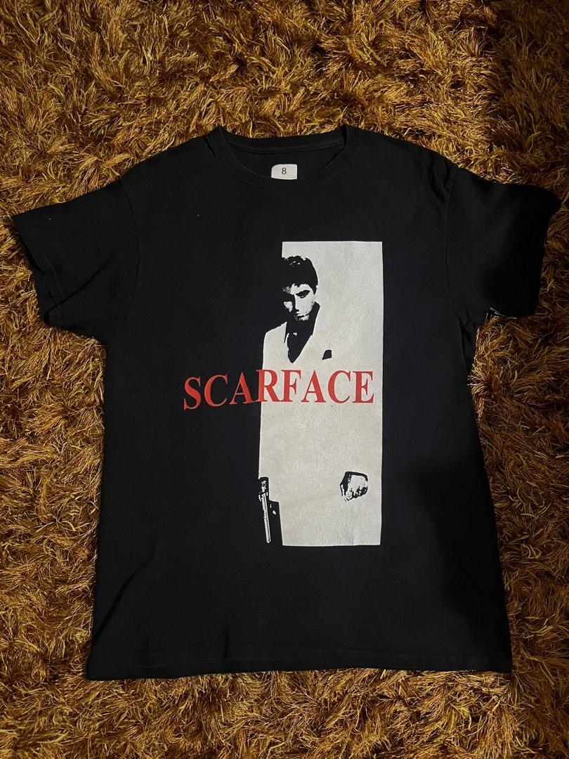 SCARFACE, Men's Fashion, Tops & Sets, Tshirts & Polo Shirts on Carousell