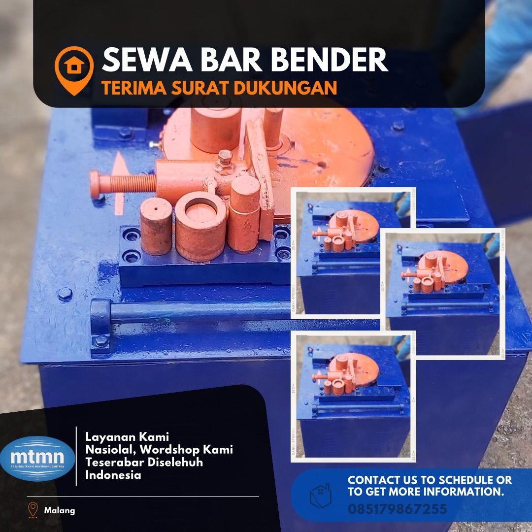 Sewa Bar Bender Bar Cutter Alat Proyek Barang Baru Kota Banjarmasin ...