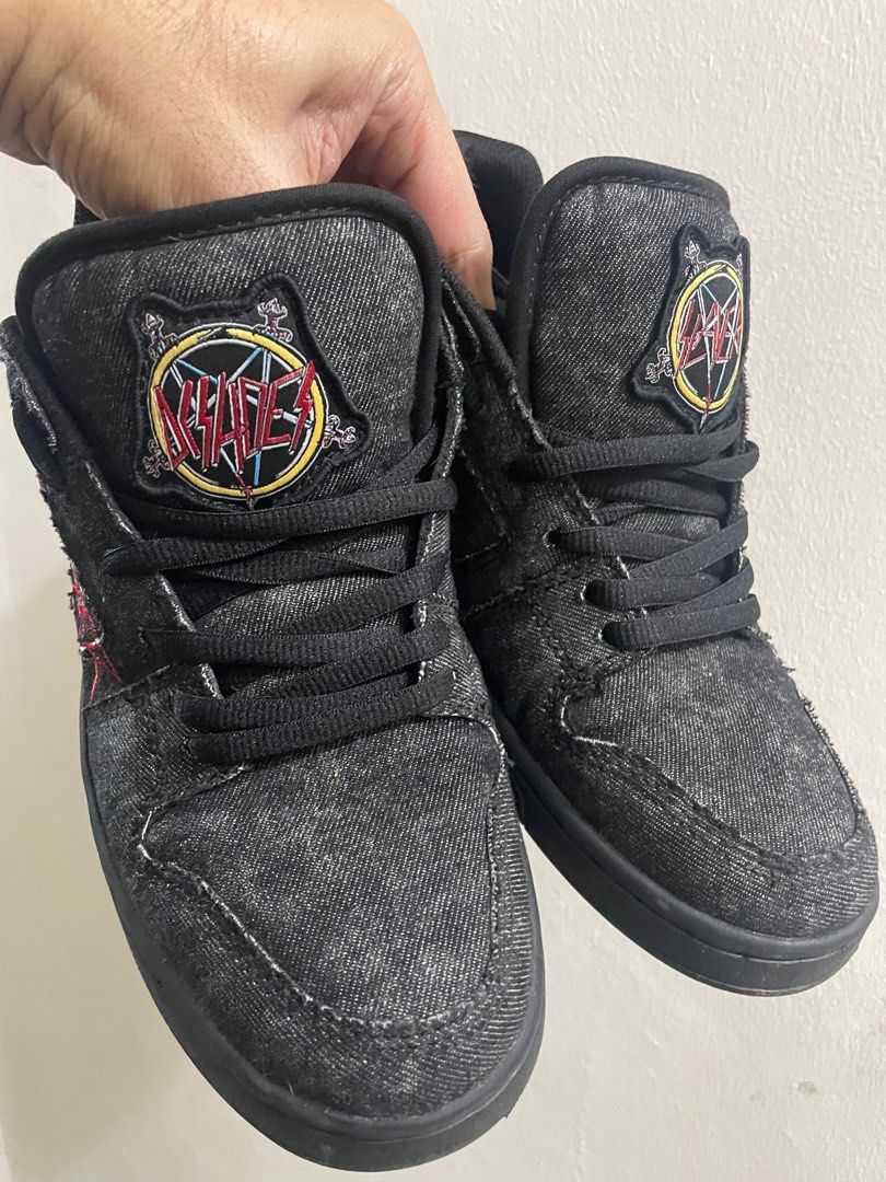 Slayer DC Collab Manteca, Men's Fashion, Footwear, Sneakers on Carousell