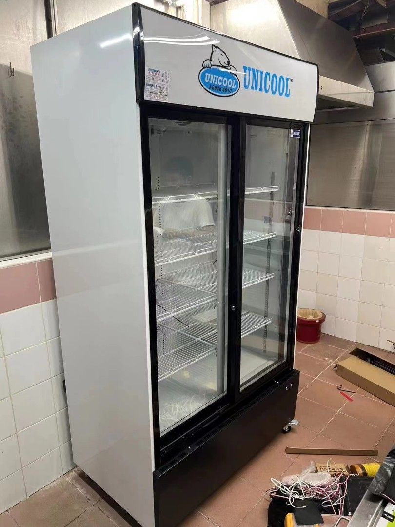 Sliding 2 Glass Door Chiller, TV & Home Appliances, Kitchen Appliances ...