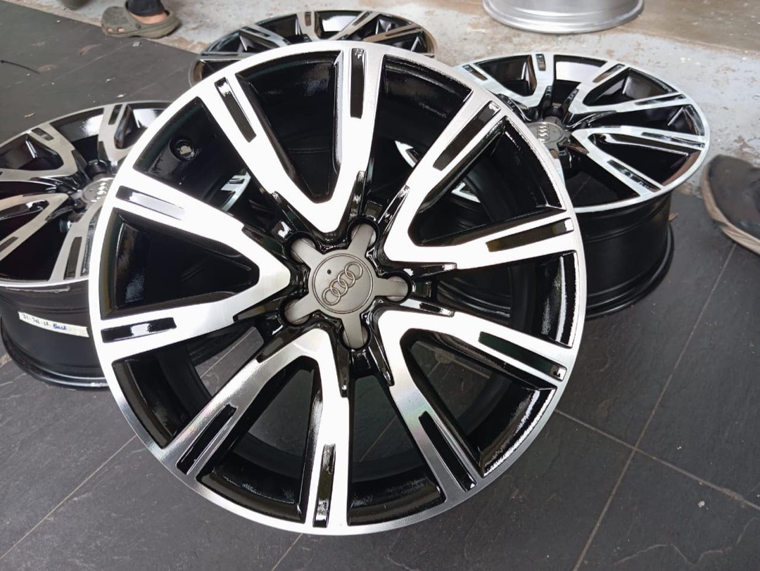 SPORT Rim AUDI ORI 18" A3 A4 A5 A6 TT Q3 Q5 S3 S4 S5 S6 JETTA PASSAT GOLF MK6 , Auto Accessories ...