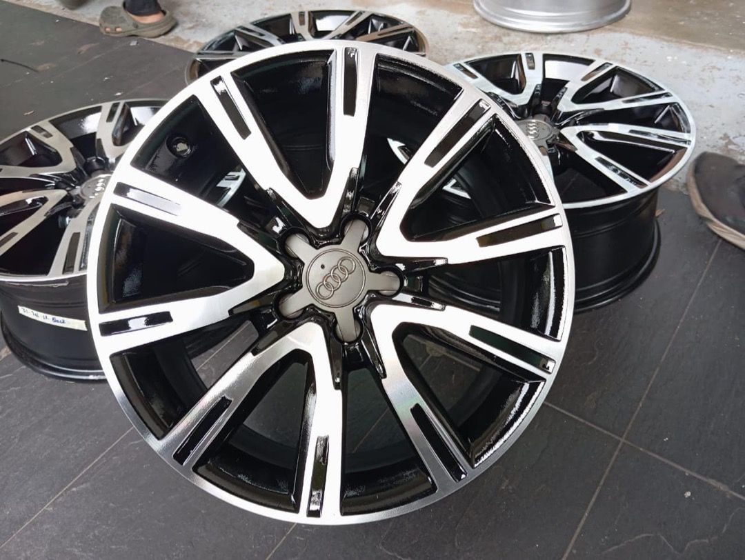 SPORT Rim AUDI ORI 18" A3 A4 A5 A6 TT Q3 Q5 S3 S4 S5 S6 JETTA PASSAT GOLF MK6 , Auto Accessories ...