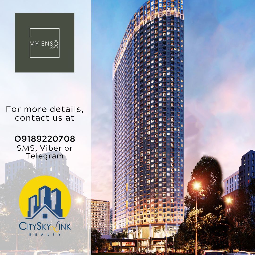 Pre-Selling STUDIO LOFT at Timog, Quezon City - My Enso Loft by PH1 ...