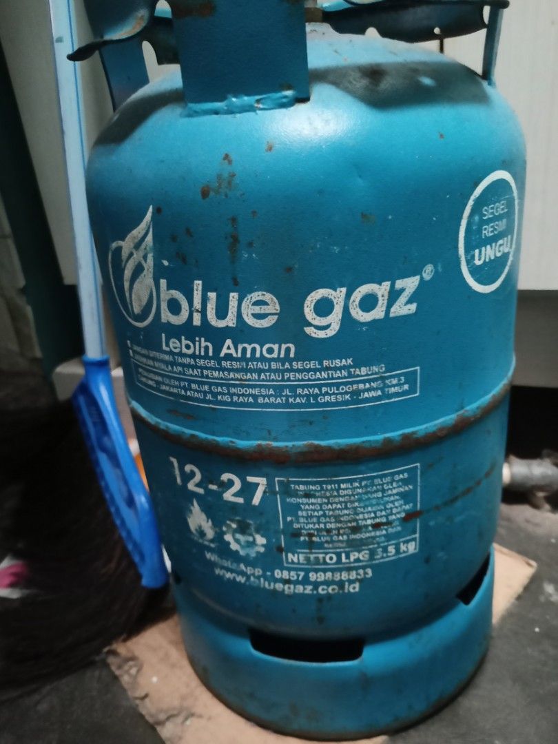 Tabung Kosong Blue Gaz, Kitchen & Appliances di Carousell