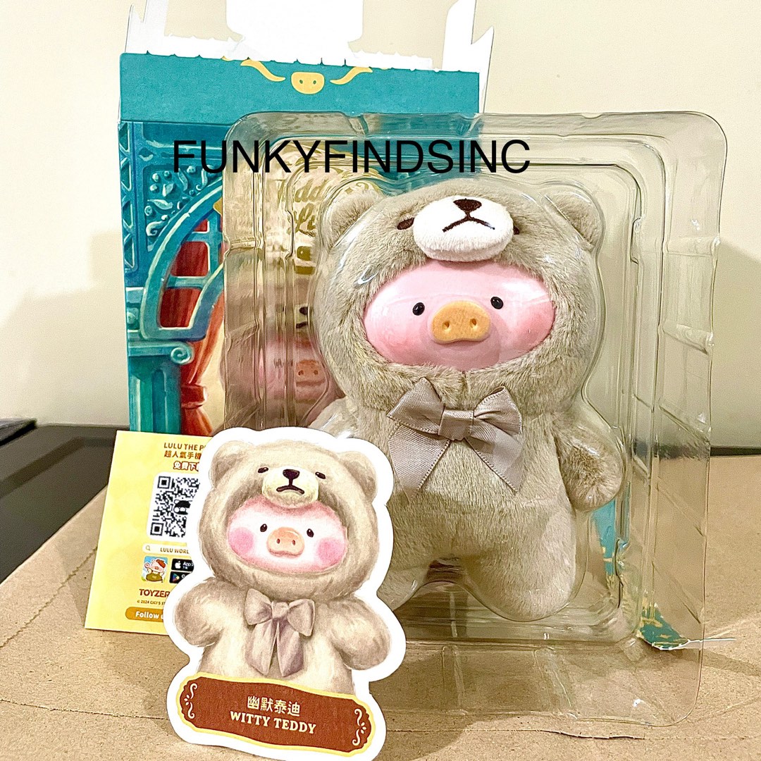 Teddy Lulu Plush Pendant Witty Teddy, Hobbies & Toys, Toys & Games on ...