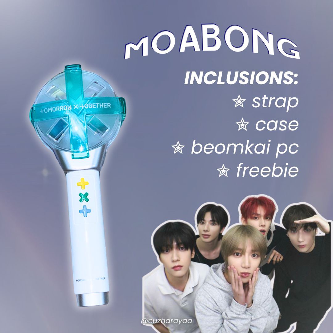 TXT LIGHTSTICK | MOABONG VER 1, Hobbies & Toys, Memorabilia ...