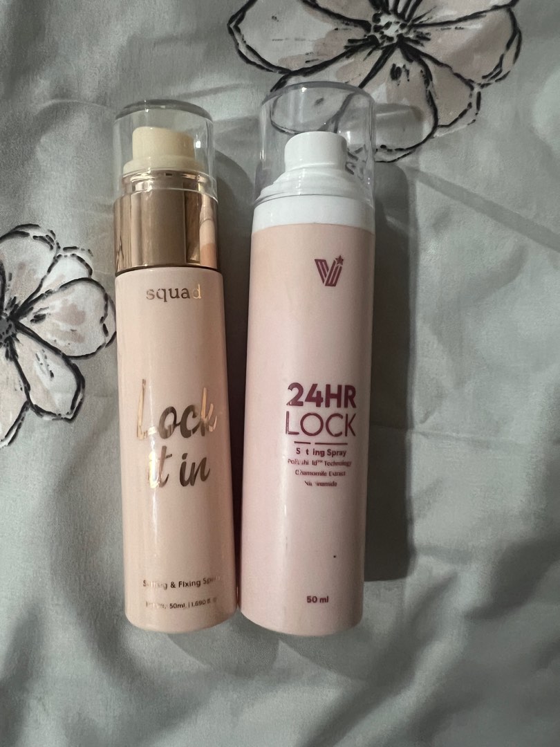 Vice Setting Spray and Squad Setting Spray Bundle, Beauty & Personal ...