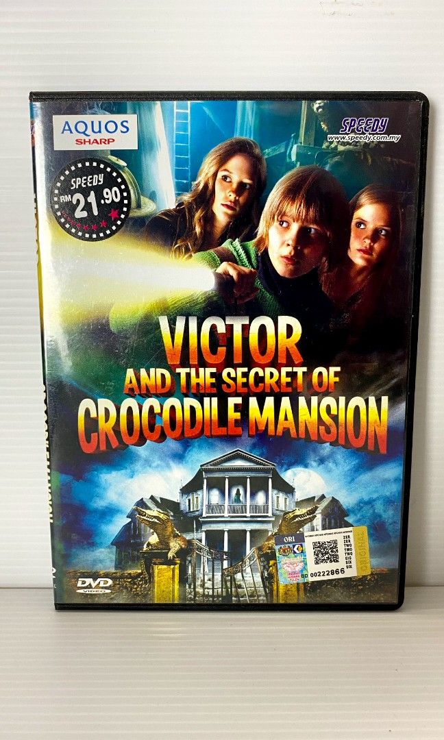 Victor And The Secret Of Crocodile Mansion - Original DVD, Hobbies ...