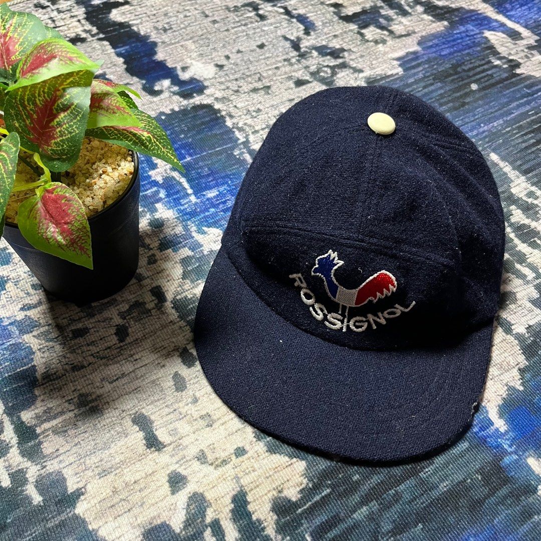 Vintage Rossignol Embroidery 5 Panel Cap Japan 90s, Men's Fashion ...