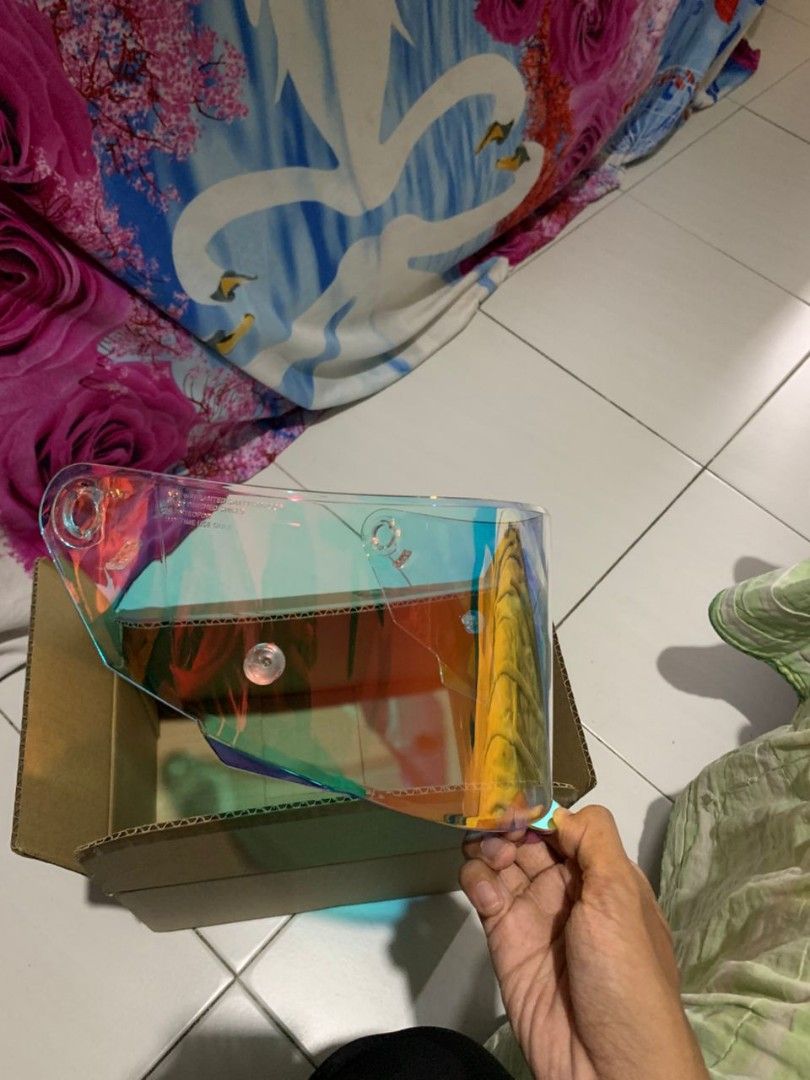 Visor kyt tt course revo light red, Announcements on Carousell