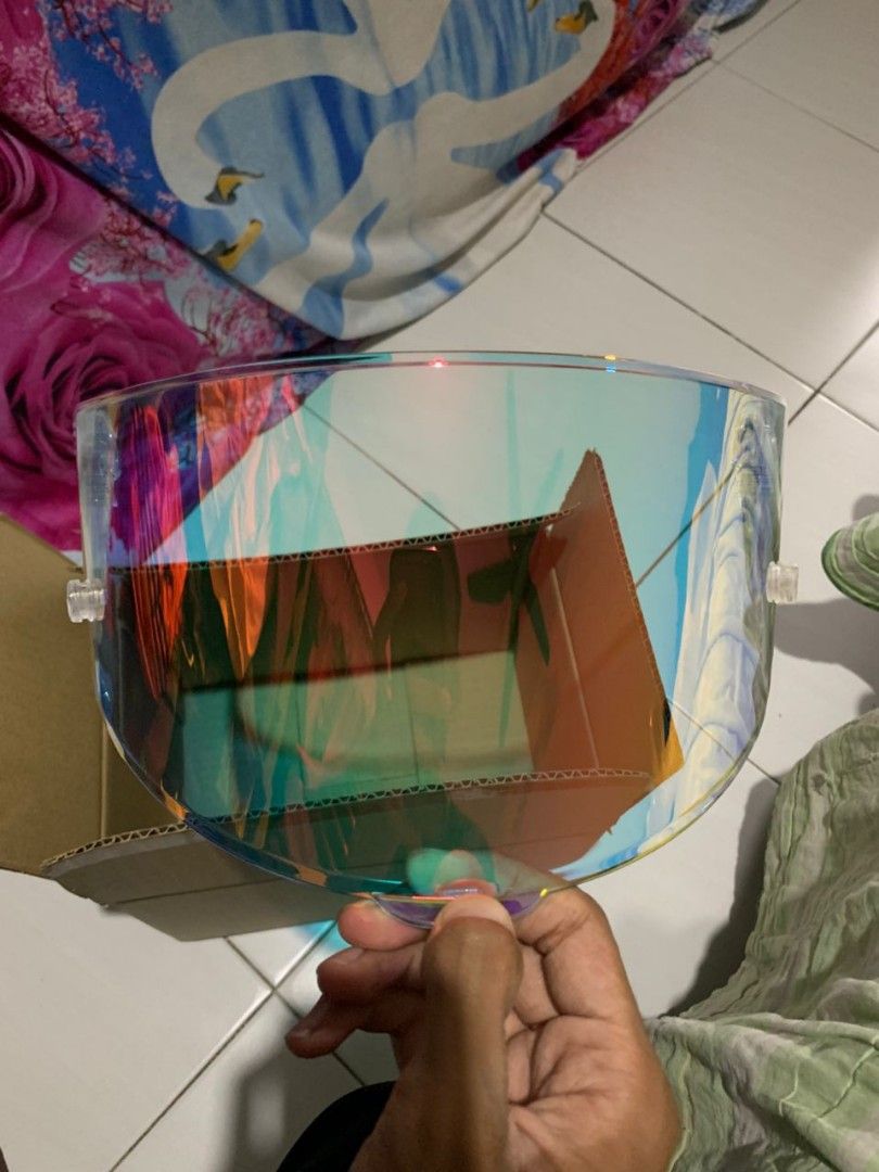 Visor kyt tt course revo light red, Announcements on Carousell