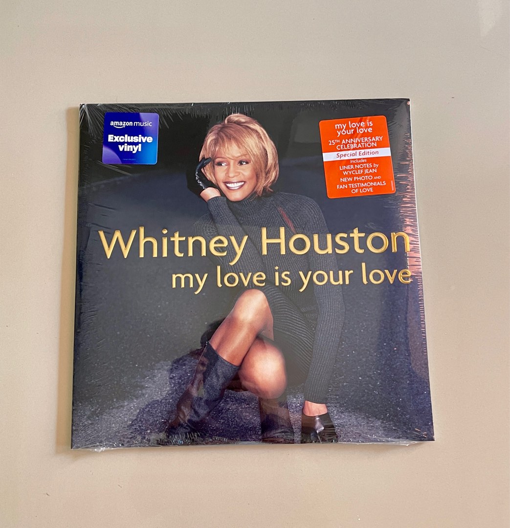 Whitney Houston My Love is your love Clear color vinyl , Hobbies & Toys, Music & Media, Vinyls ...