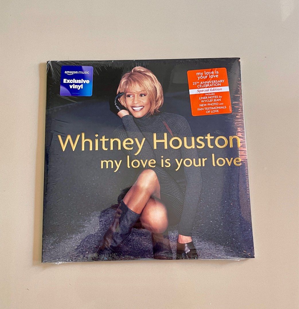 Whitney Houston My Love is your love Clear color vinyl , Hobbies & Toys, Music & Media, Vinyls ...
