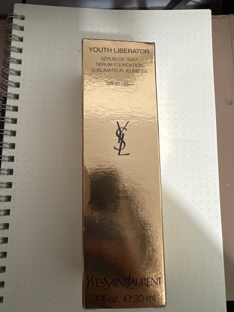 YSL Youth Liberator Serum Foundation B20 Beige, Beauty & Personal Care ...
