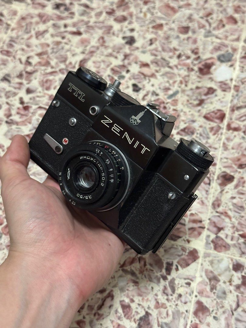Zenit TTL + industar 50, Photography, Cameras on Carousell