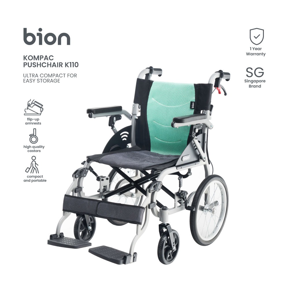 [02611] Bion Kompac Pushchair K110 | 17.3in Seat Ultra Compact General ...