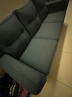 KAIZEN BINNY Luna Beige Cushion 2-seater Sofa / KAIZEN BINNY Sofa Kusyen 2 Tempat Duduk Warna ...