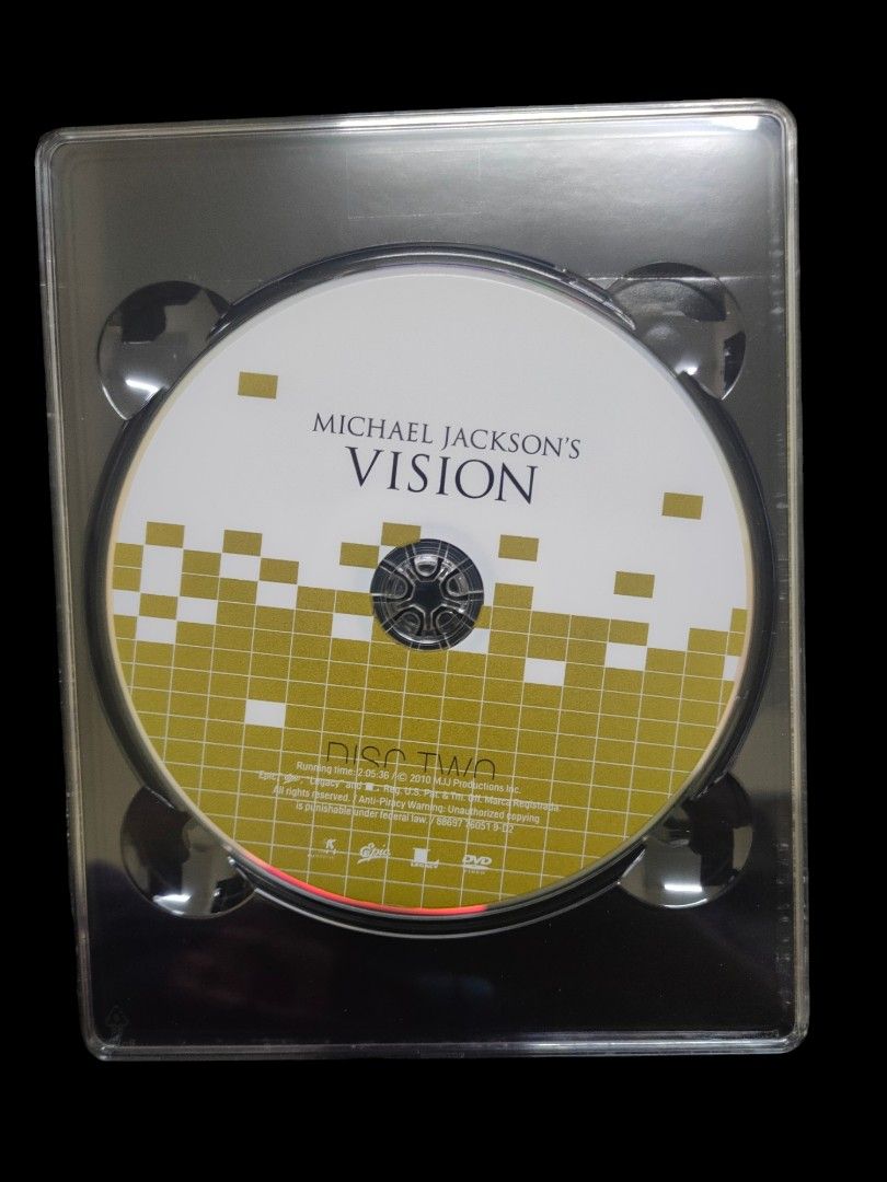 (3DVDs) Michael Jackson's Vision [The Definitive DVD Collection ...