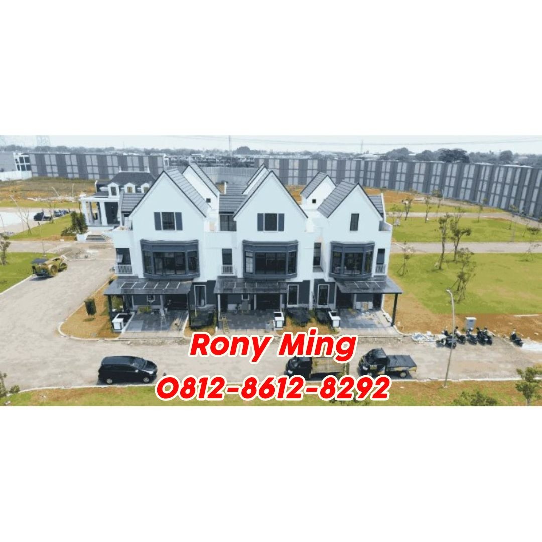 3lantai By Summarecon Serpong Louise With Real Attic Room Limited, Properti, Dijual di Carousell