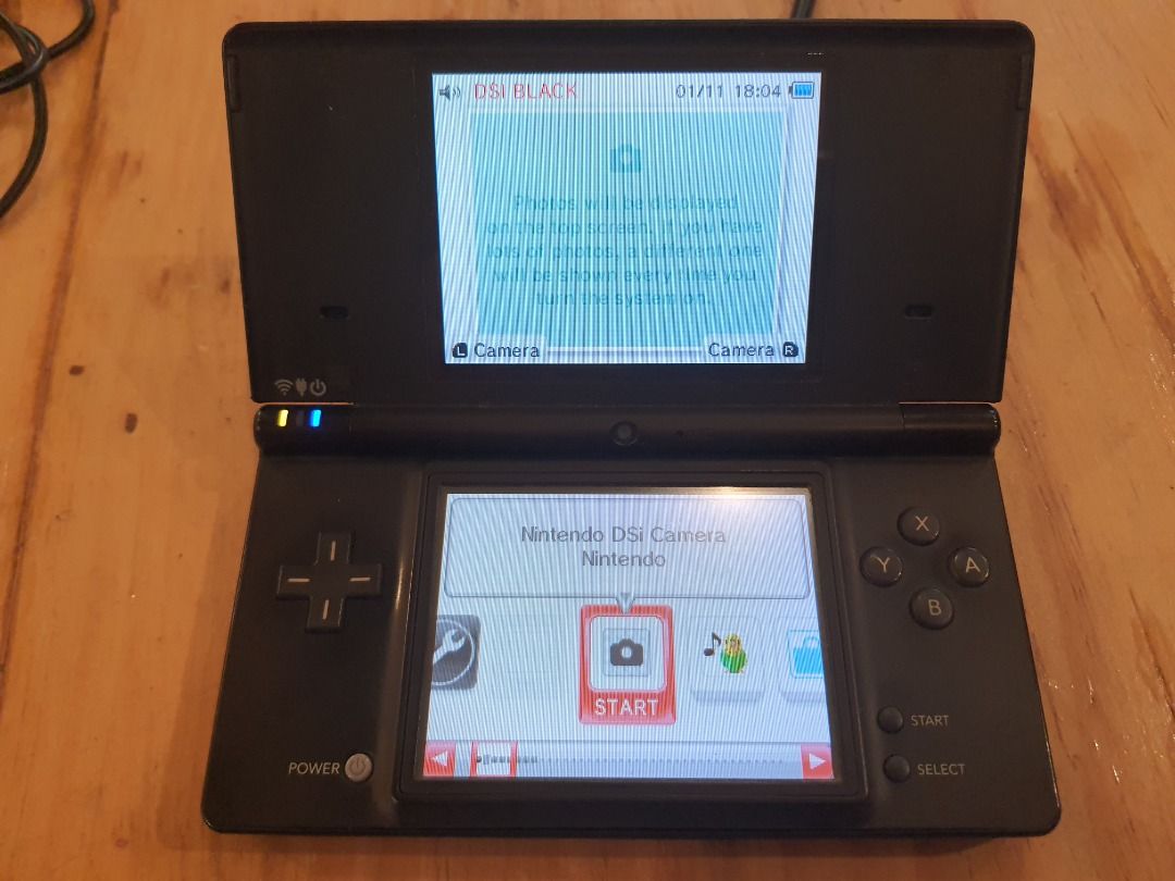 64GB 1250 Games CFW Nintendo DSi with GameBoy Advance Games GBA and DS ...