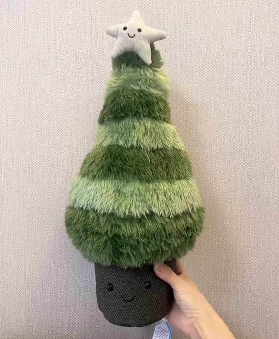 🌹 Jellycat Spruce Christmas Tree Plush Doll Green, Hobbies & Toys, Toys ...