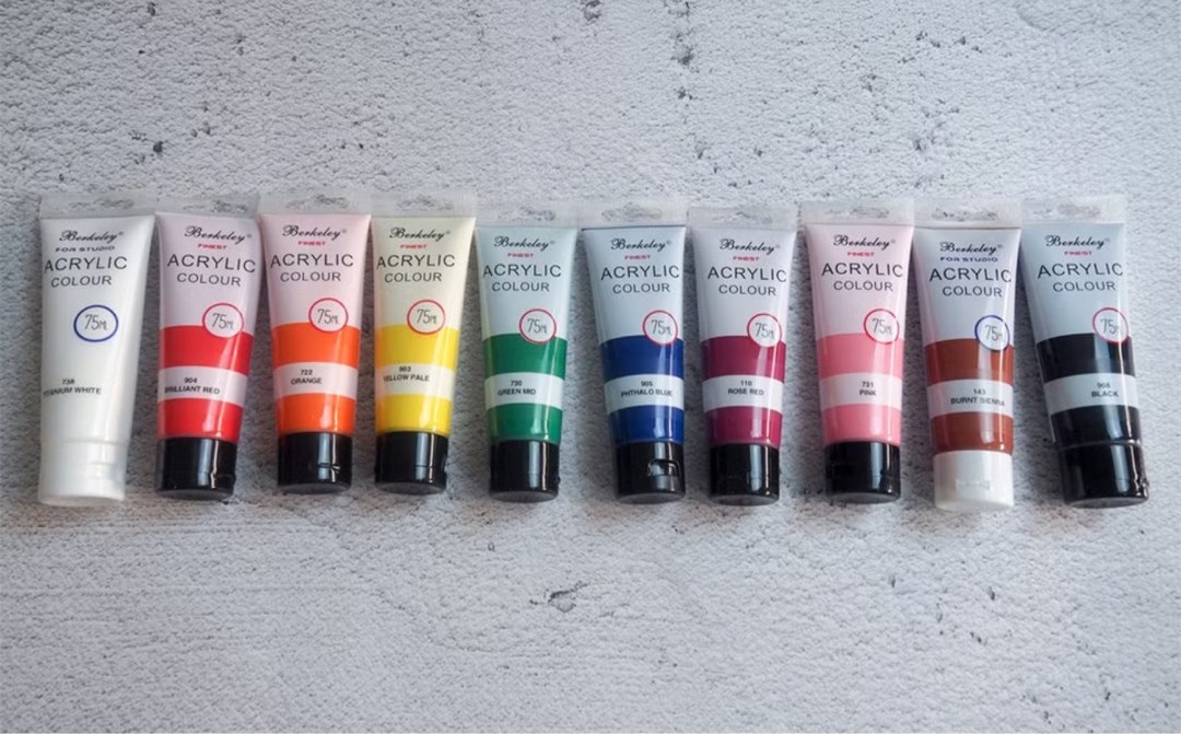 Acrylic paint berkeley, Hobbies & Toys, Stationary & Craft, Craft ...